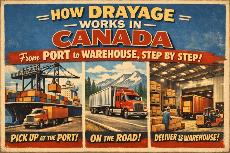 How Drayage Works in Canada: Port to Warehouse Guide