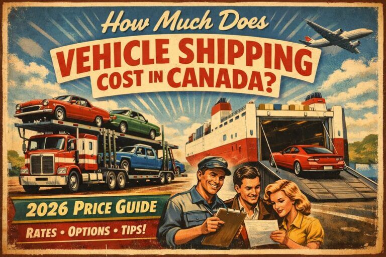 Vehicle Shipping Cost in Canada: 2026 Price Guide by Route